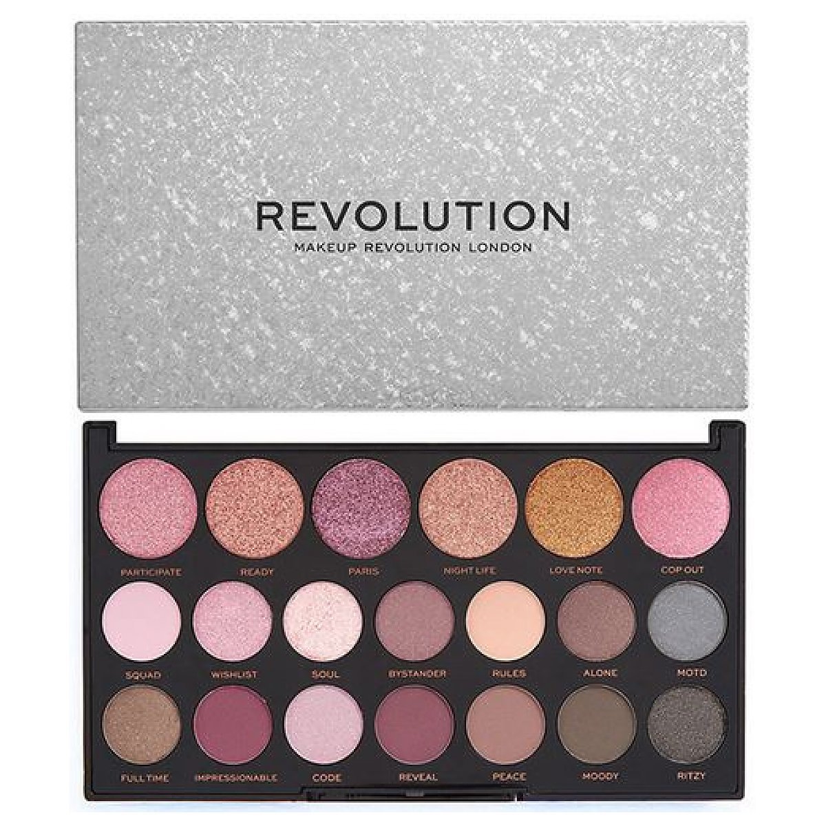 Makeup Revolution Jewel Collection Eyeshadow Palette Paleta cieni do ...