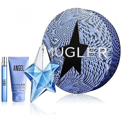 Thierry Mugler Angel Zestaw upominkowy EDP 50ml EDP 10ml balsam 50ml Perfumeria Dolce.pl